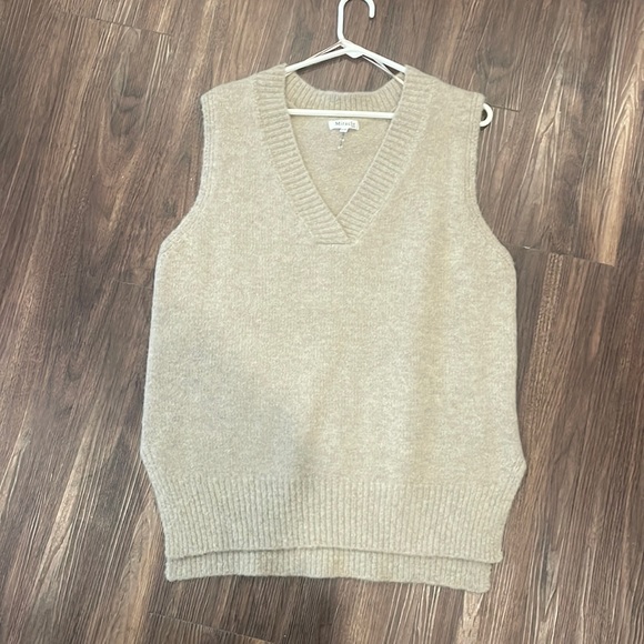 Sweaters | Tan Sweater Vest | Poshmark